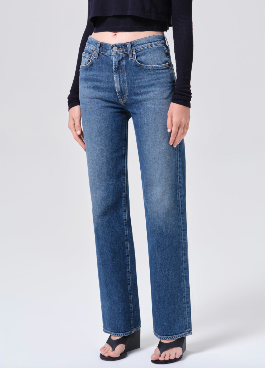 Harper Straight Jean in River